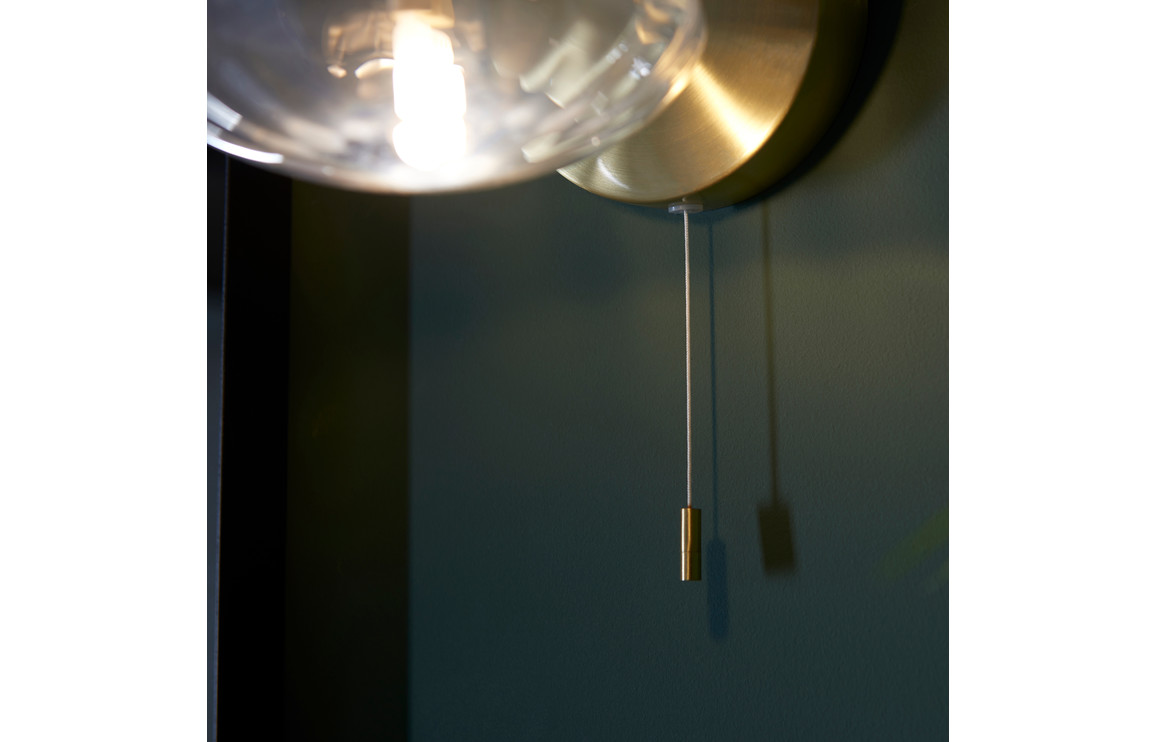 Poppy Wall Light - Brushed Brass