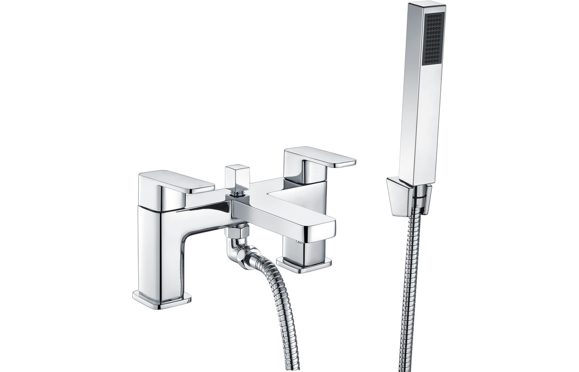 Anya Bath/Shower Mixer & Bracket - Chrome